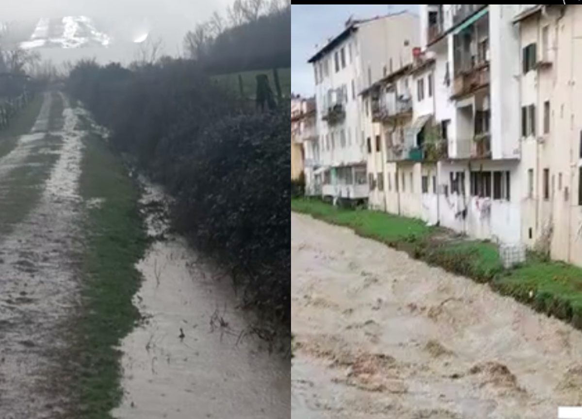 Maltempo in Toscana, bomba d'acqua a Firenze: città in tilt e strade ...