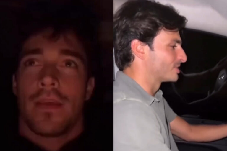 Charles Leclerc e Carlos Sainz, l'aereo privato dirottato nella notte ...