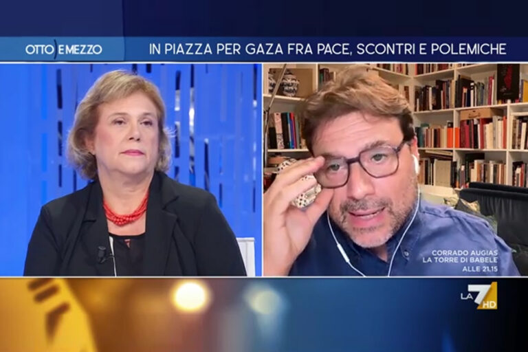 Otto e mezzo, Montanari attacca Meloni: "Complice del genocidio a Gaza ...