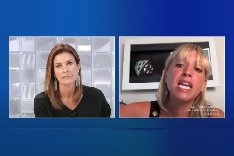 Lite Sardone-Moretti in diretta: “Dare degli ‘utili idioti’ a Trump e ...