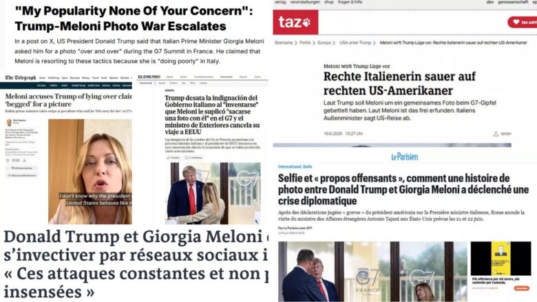 Dalla BBC a Le Monde, lo scontro Trump-Meloni infiamma la stampa estera ...